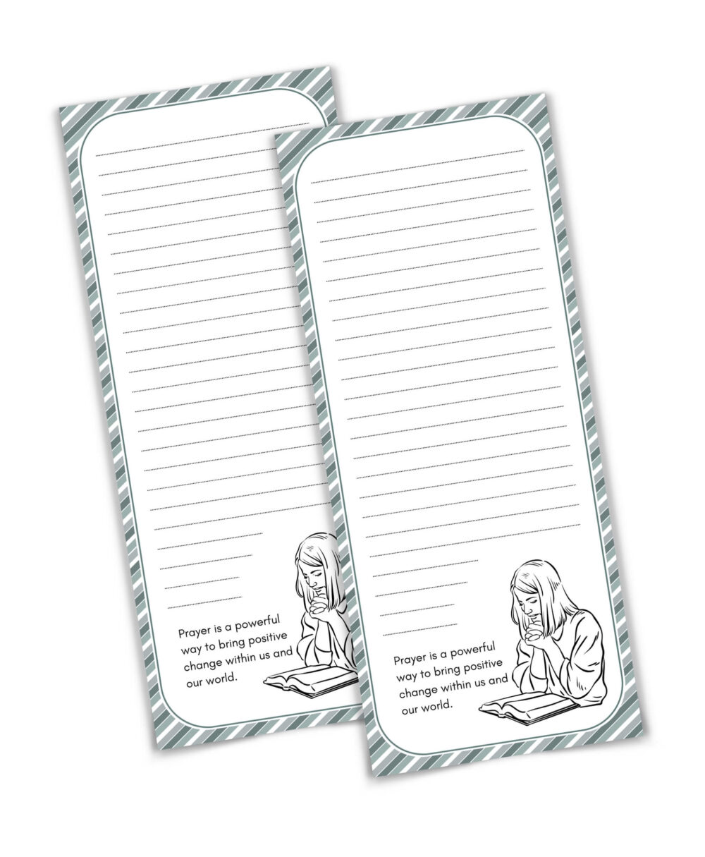Power of Prayer Notepad - Christian Motivational & Printable Products