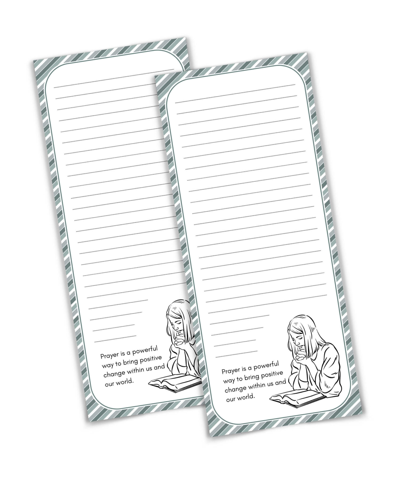 Power of Prayer Notepad - Christian Motivational & Printable Products