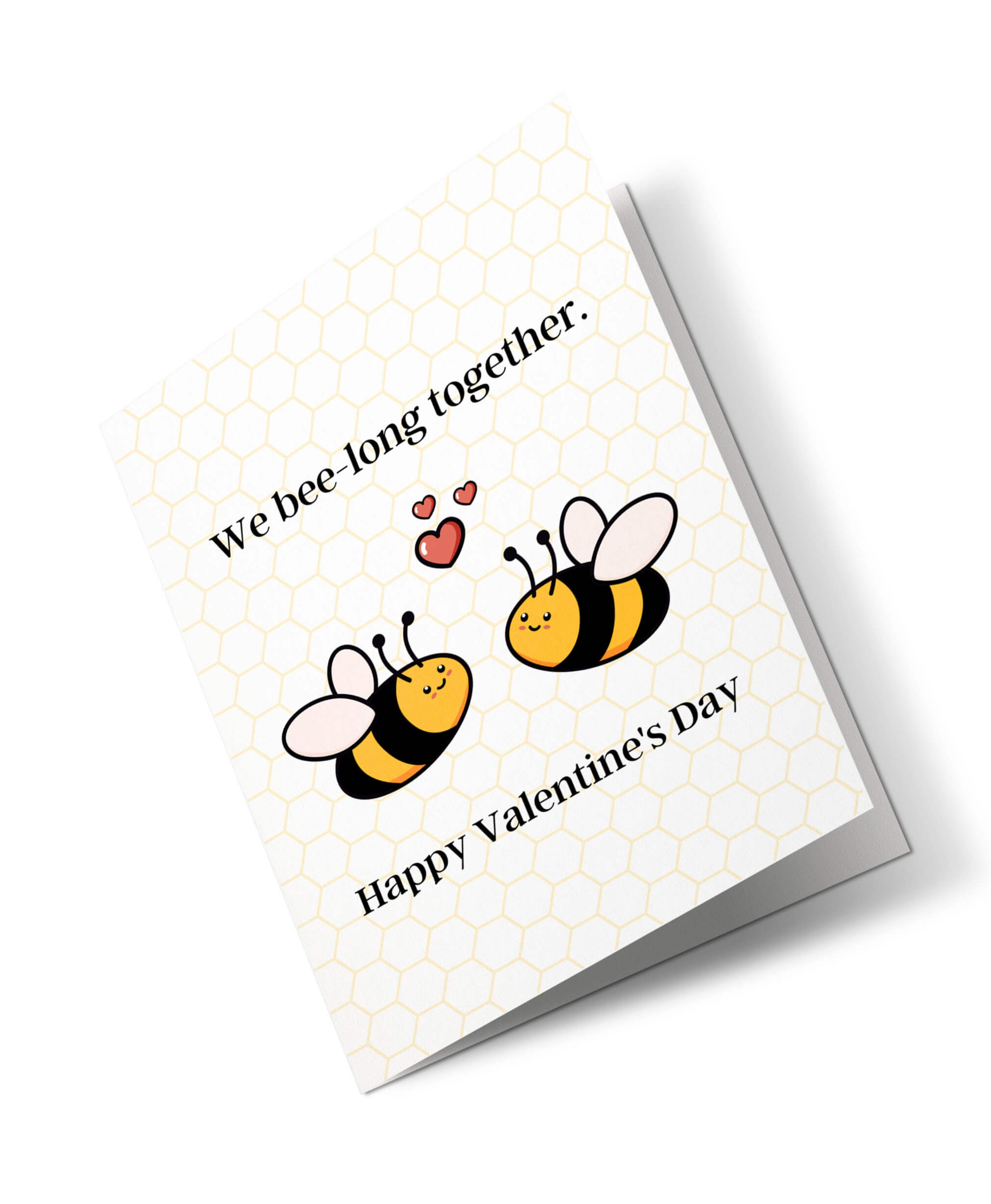 We Bee-long Together Valentine’s Day Card – Christian Motivational ...