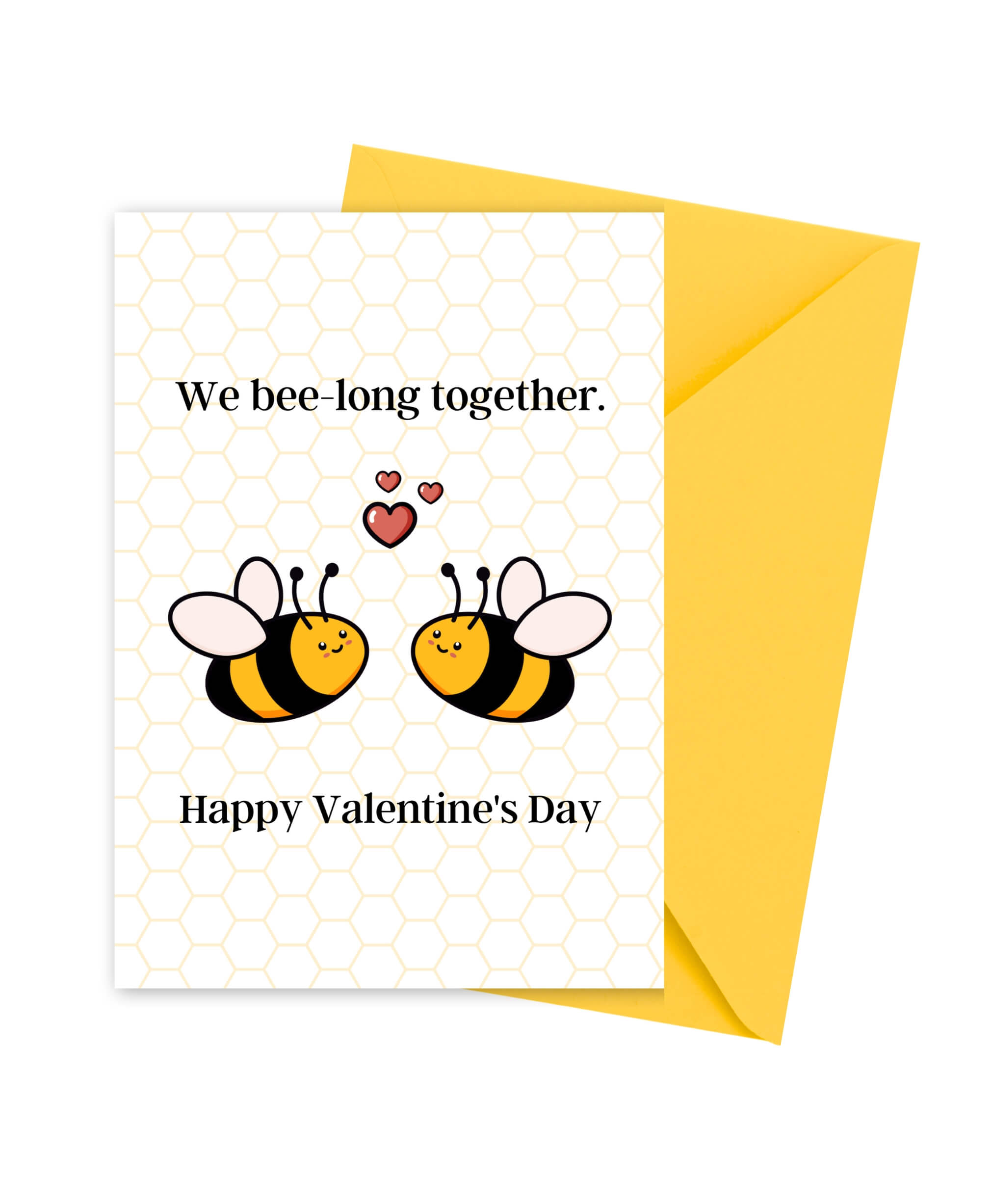 We Bee-long Together Valentine’s Day Card – Christian Motivational ...