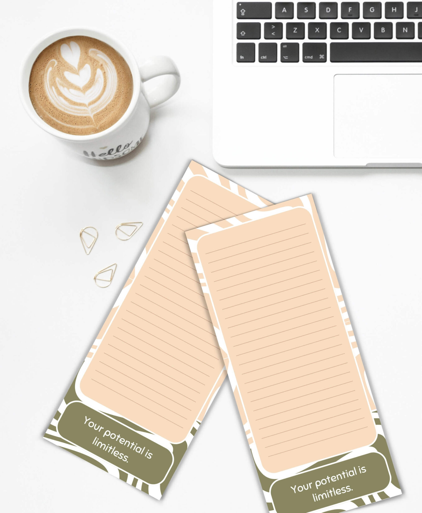 Limitless Potential Notepad – Christian Motivational & Printable Products