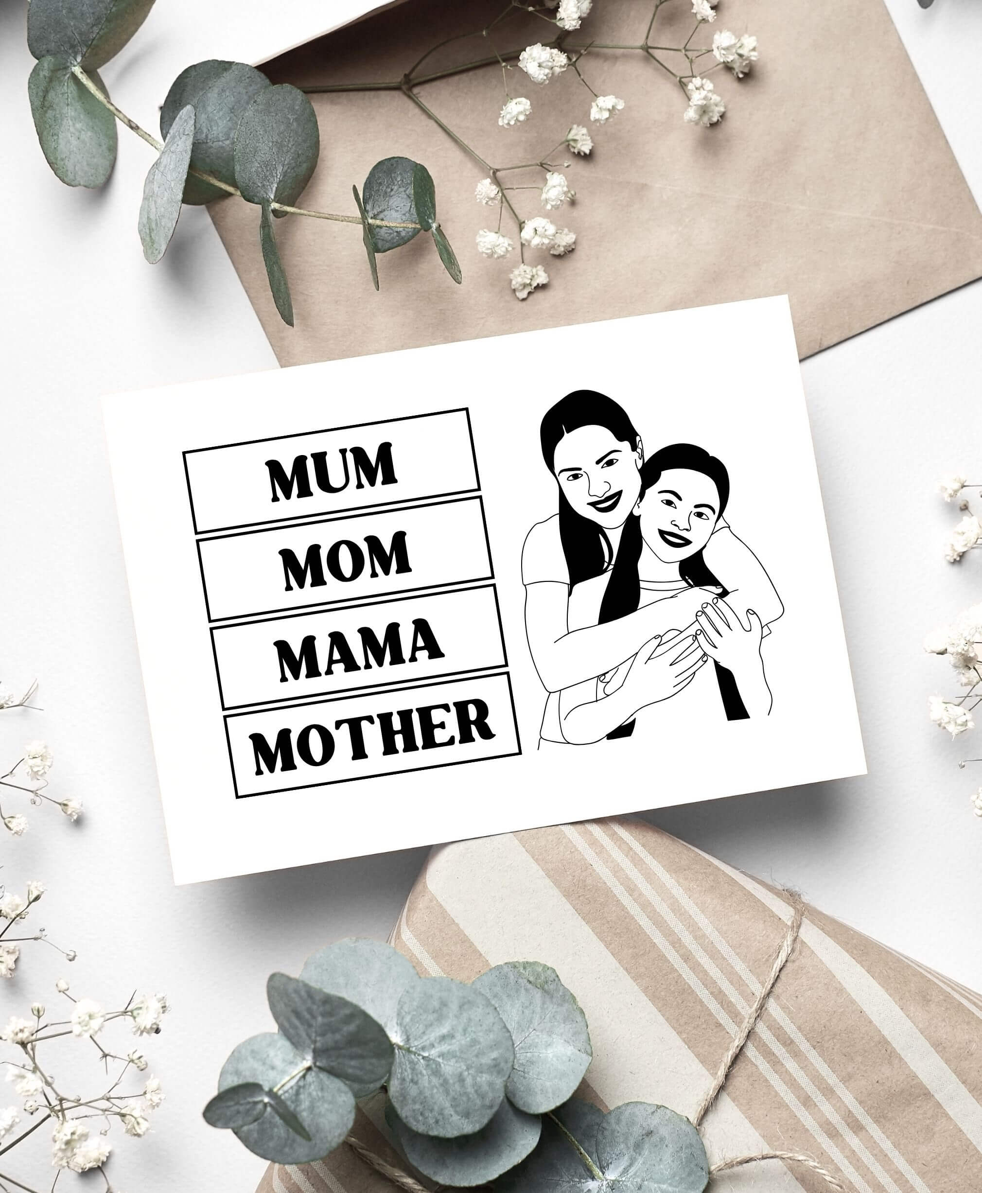Mum, Mom, Mama, Mother Mothers Day Card – Christian Motivational ...