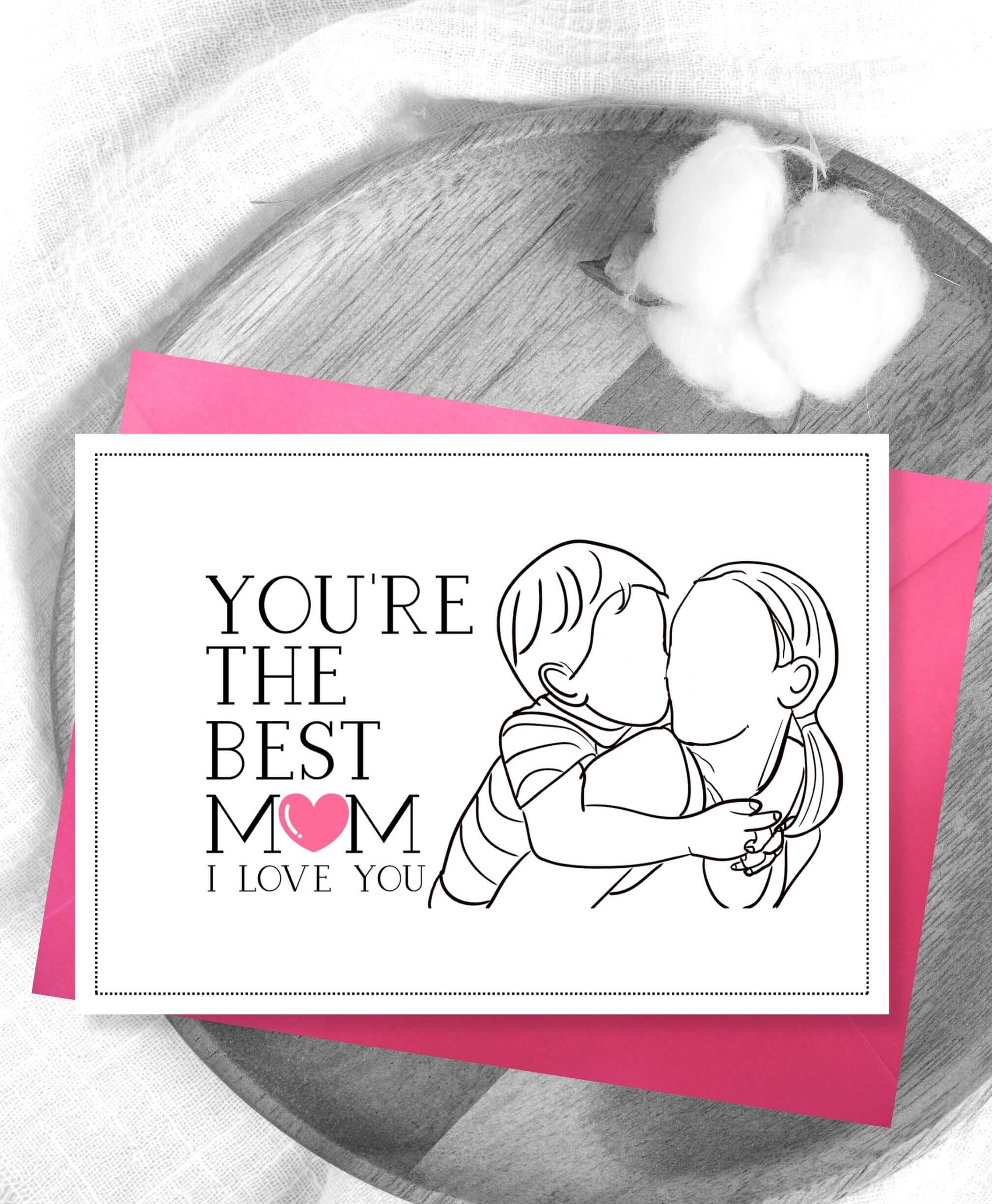 You’re The Best Mom Mother’s Day Card – Christian Motivational ...